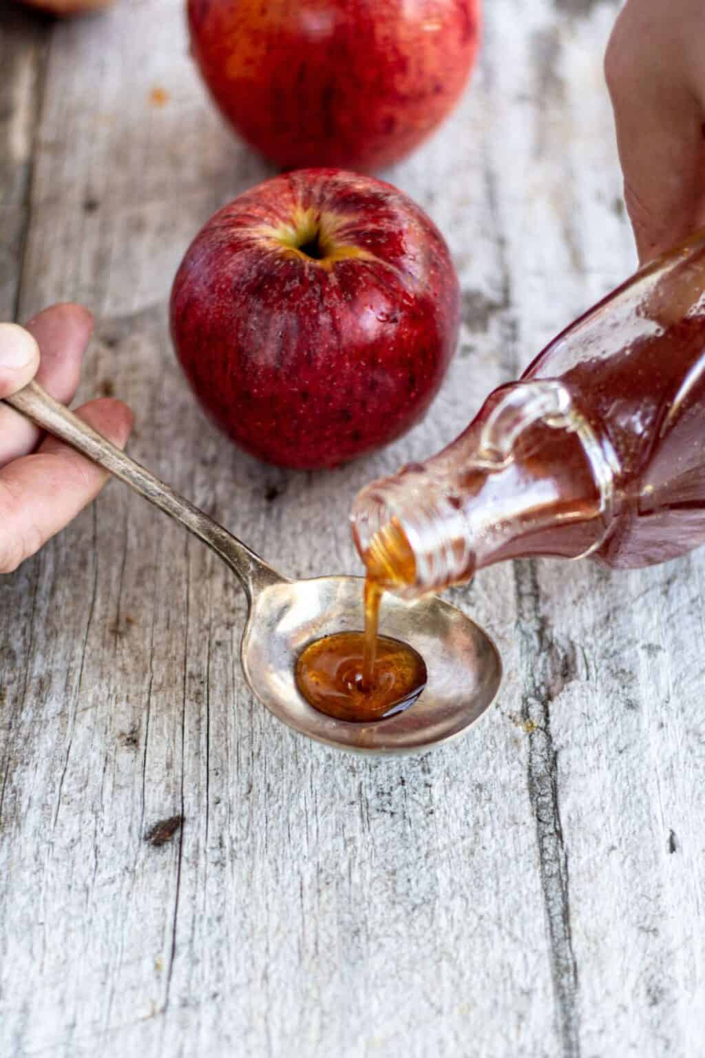 Homemade Apple Syrup Made From Pure Apples - Home Grown Happiness