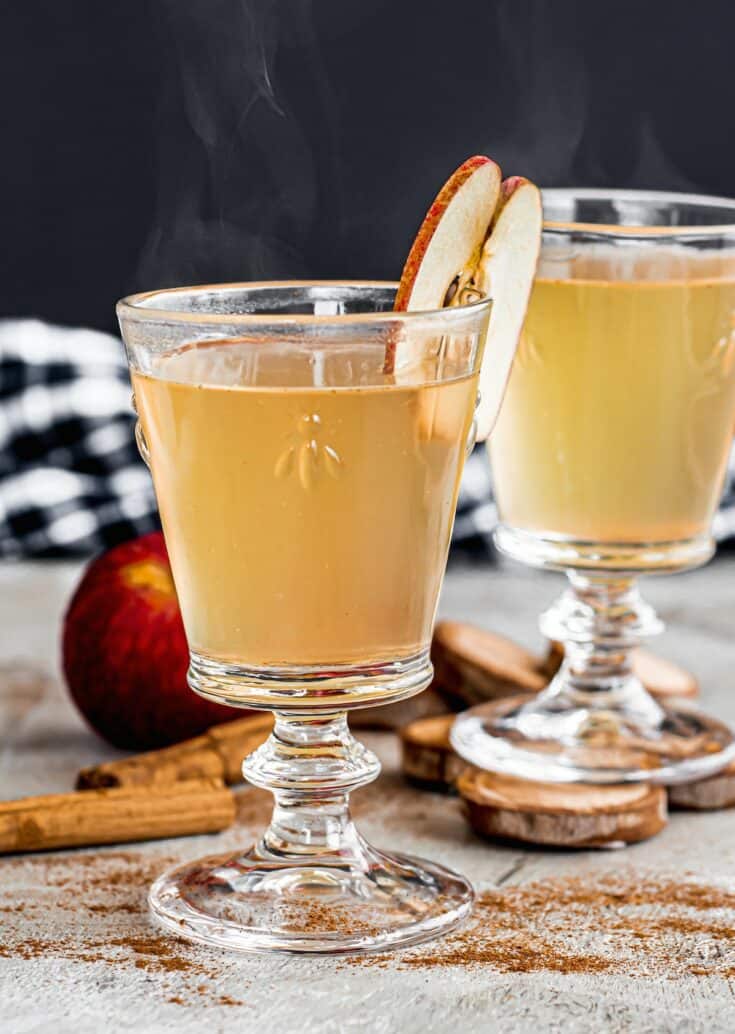 Hot Mulled Apple Juice - Home Grown Happiness