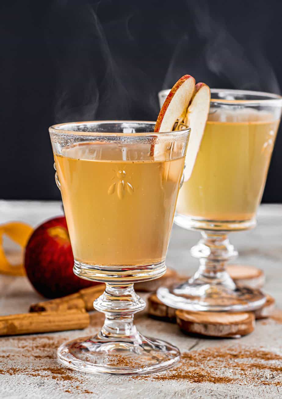 Hot Mulled Apple Juice - Home Grown Happiness