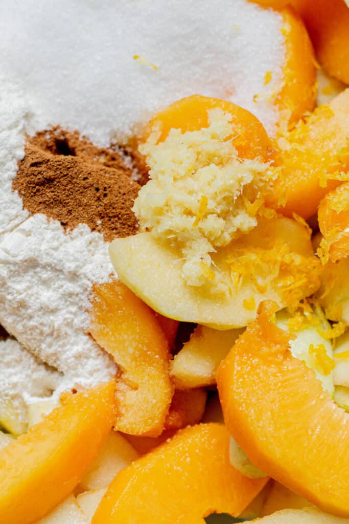 Apple Peach Pie - Home Grown Happiness