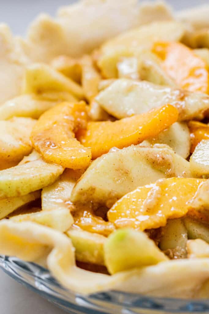 Apple Peach Pie - Home Grown Happiness