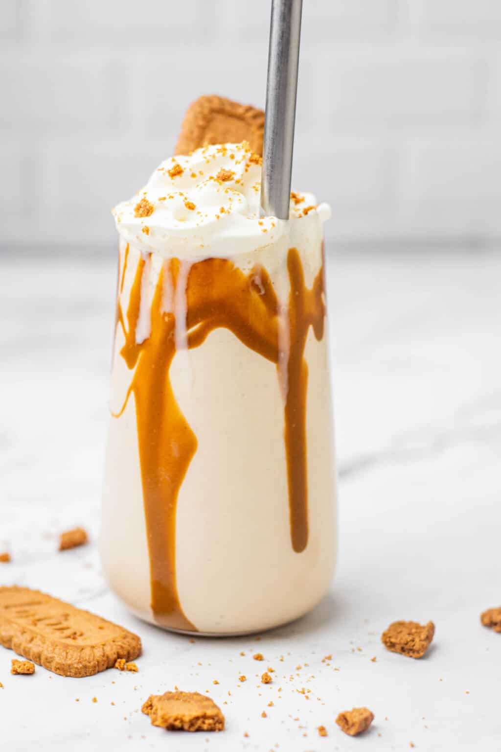 Easy Biscoff Milkshake - Home Grown Happiness