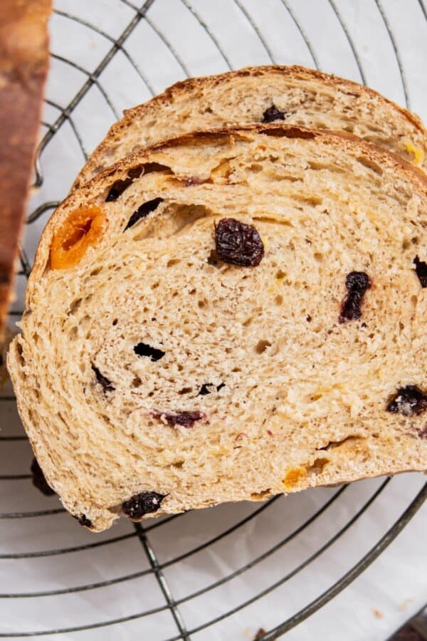 Sourdough Fruit Bread - Home Grown Happiness