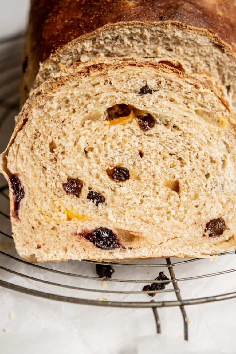 Sourdough Fruit Bread - Home Grown Happiness