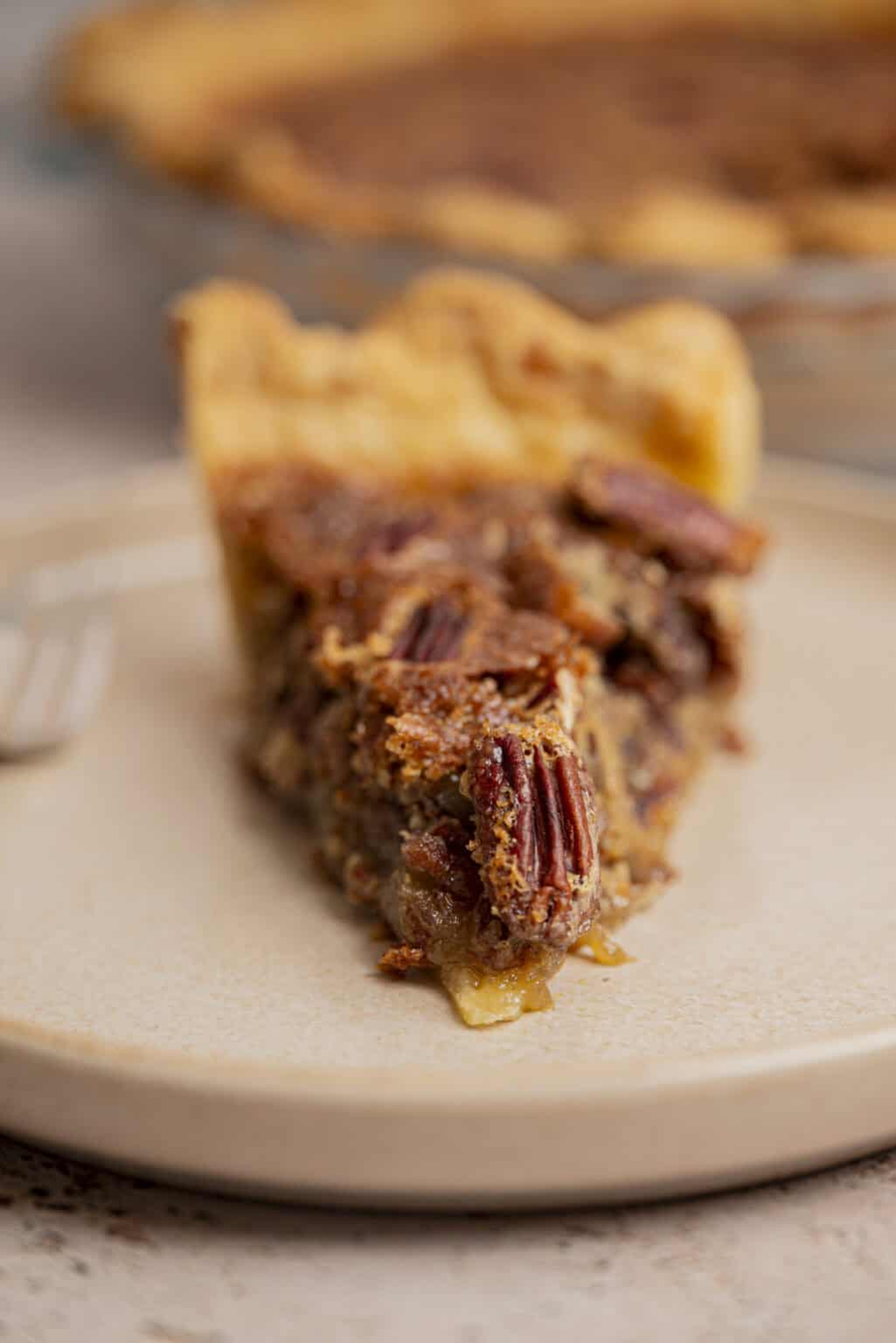 Pecan Pie (No Corn Syrup) - Home Grown Happiness
