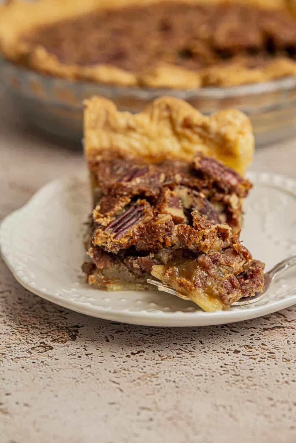 Pecan Pie (No Corn Syrup) - Home Grown Happiness