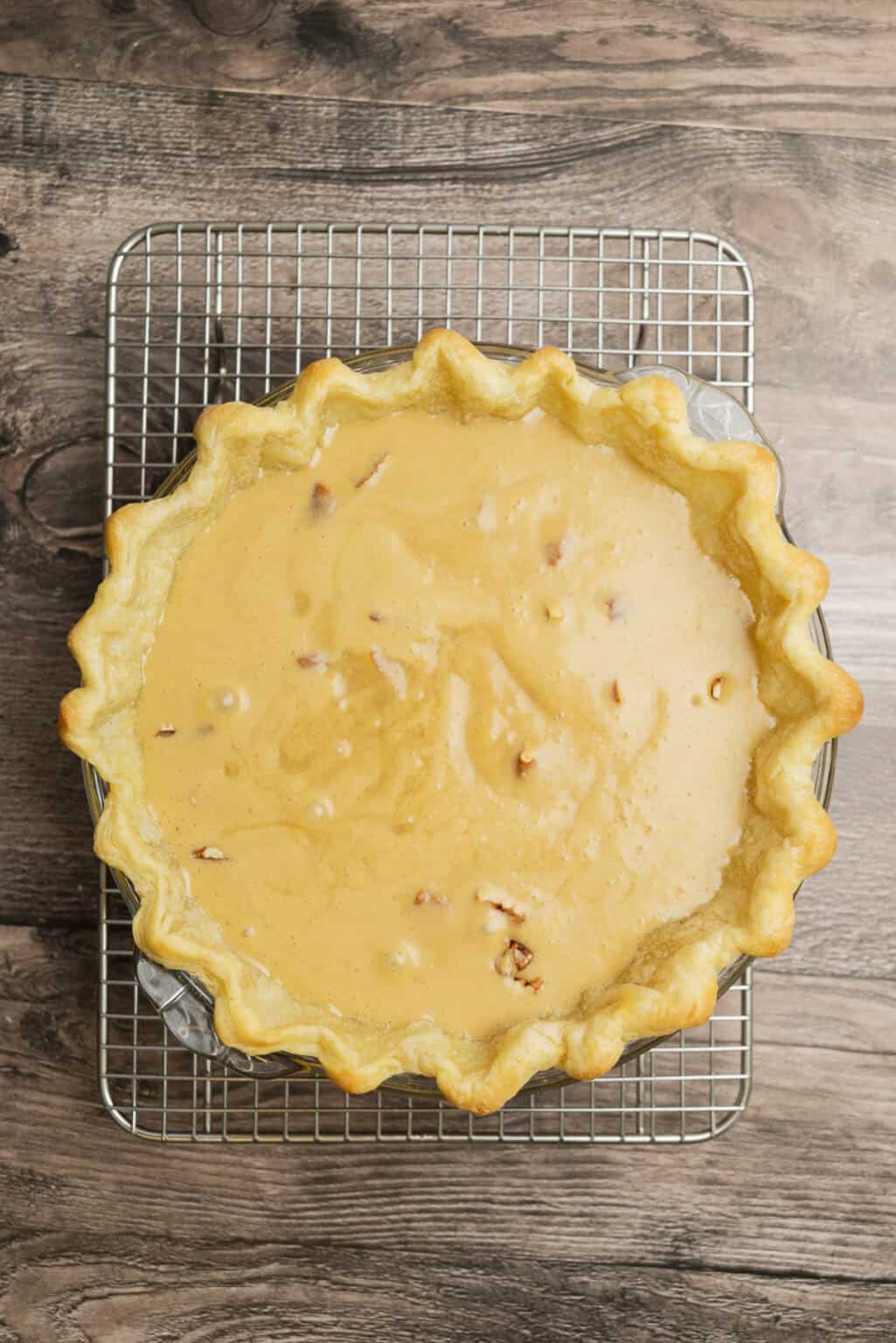Pecan Pie (No Corn Syrup) - Home Grown Happiness